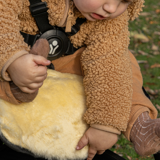 Lambskin Pram Liner. Natural Sheepskin Pram Insert | Naturally Sheepskins