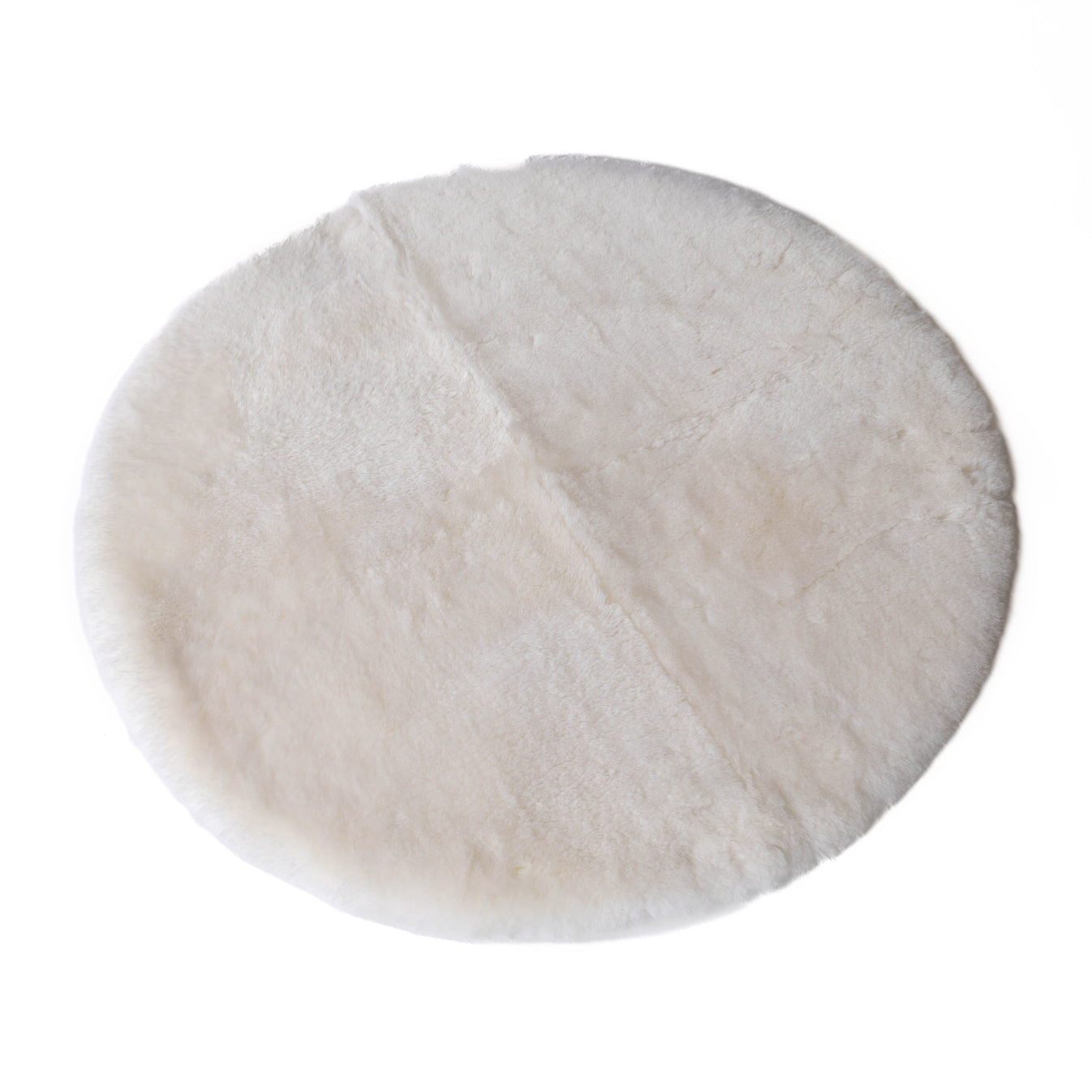 Sheepskin Play Mat. Round Lambskin Rug. Tummy-time | Naturally Sheepskins